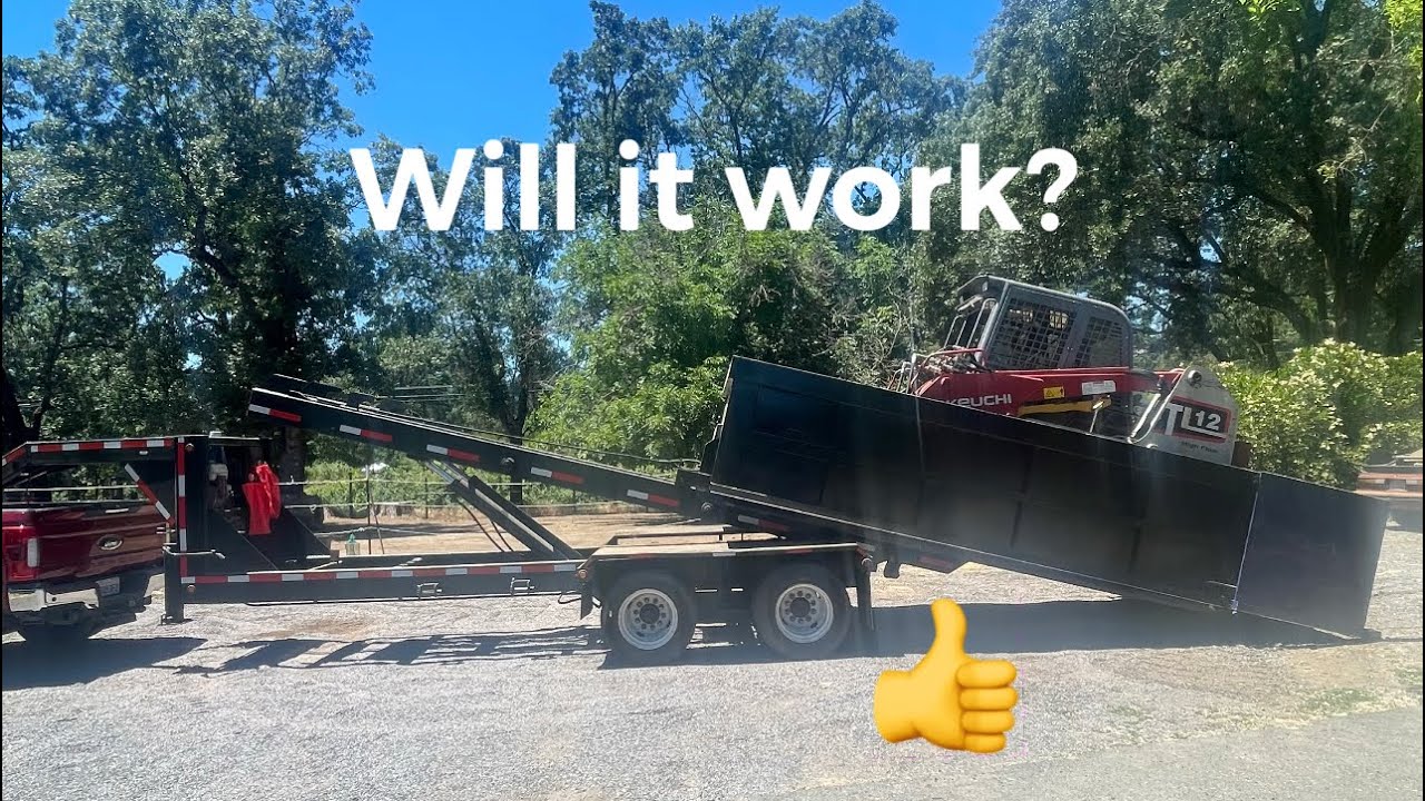 Skid steer Inside roll-off container will it work? 13,000 lb machine ...