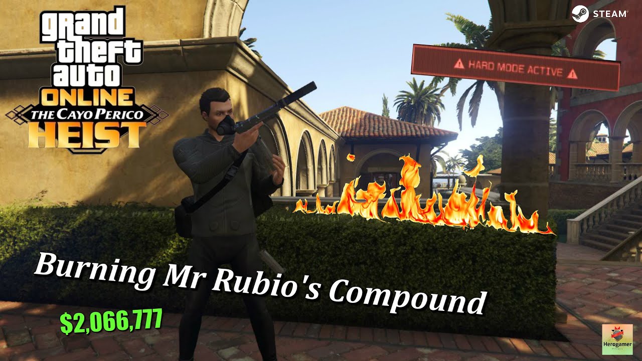 Burning Mr Rubio's Compound - Gold/Art/Cash & Bearer Bonds & Elite ...
