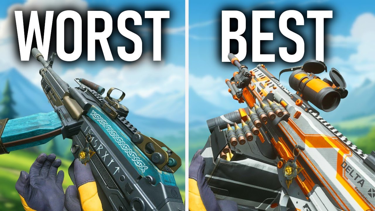 I Ranked Every LMG in Delta Force From WORST to BEST - YouTube