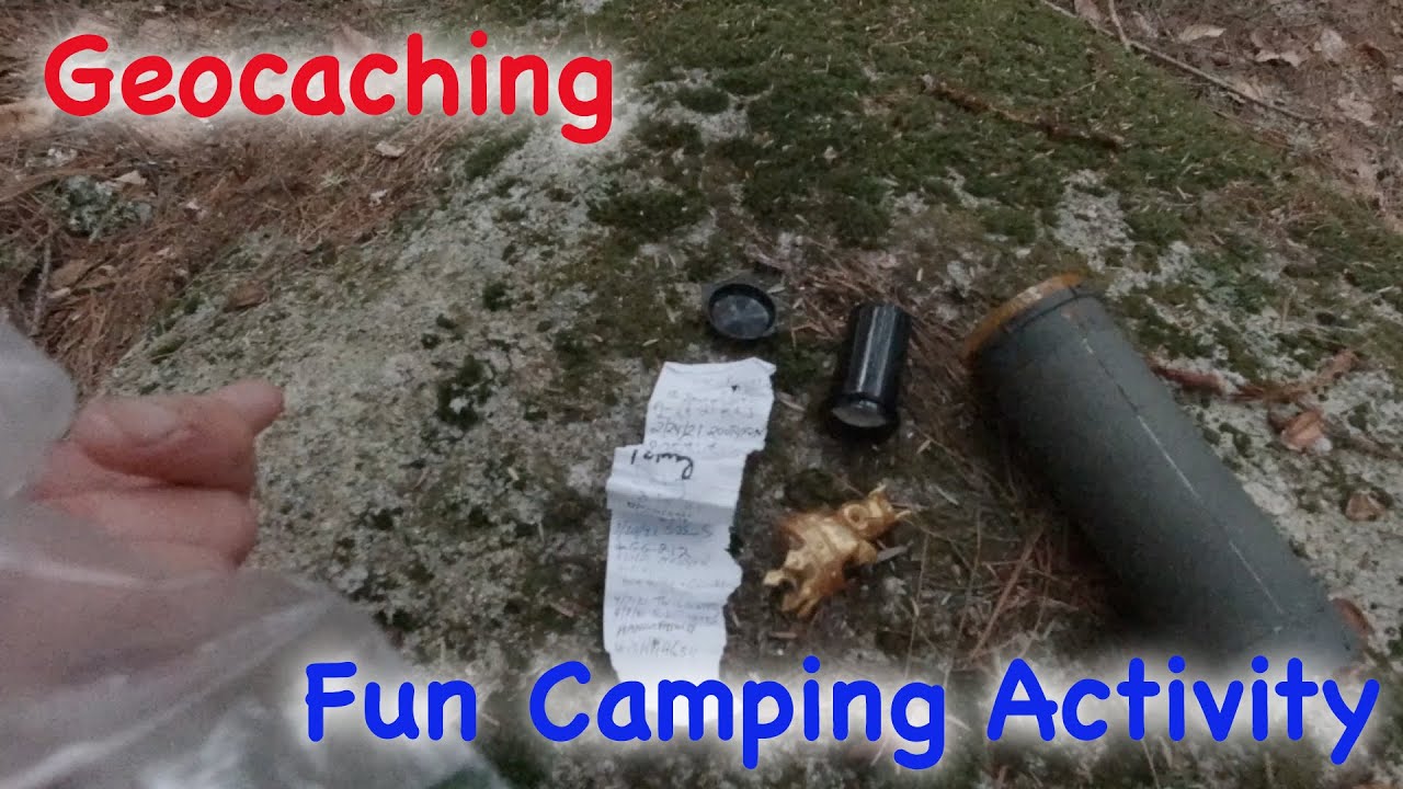 Geocaching - A Fun Camping Activity - YouTube