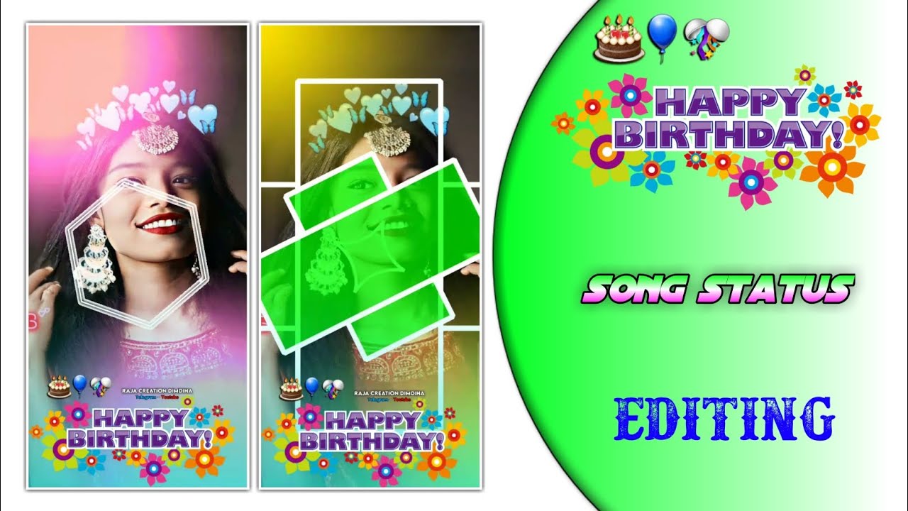 New Style Happy Birthday Video Editing Purulia Old Dj Song AlightMotion ...
