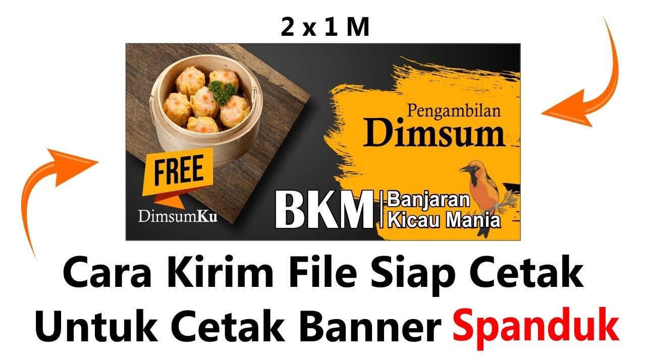 Cara Kirim File Siap Cetak ke Vendor Cetak Banner - YouTube