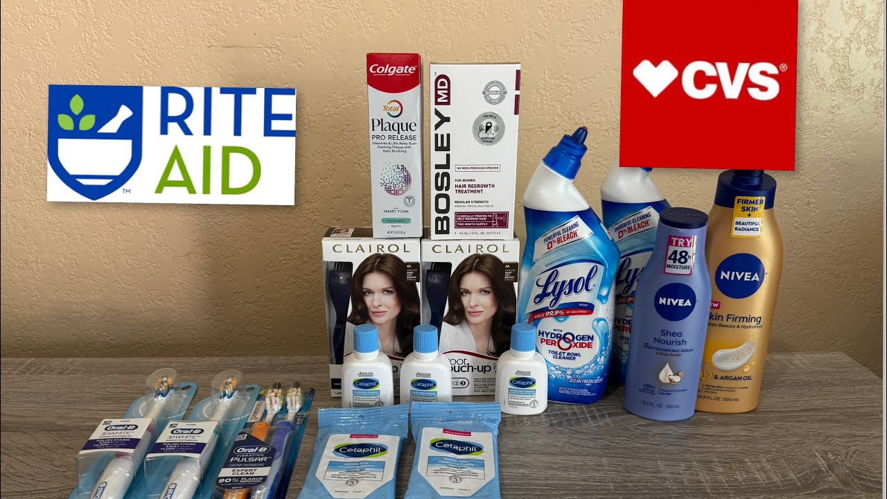 CVS & Rite Aid Couponing Haul | 12/10 - 12/16 | Dec 13 2023 - YouTube