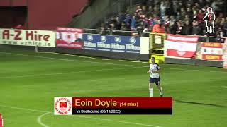 Goal: Eoin Doyle (1st vs Shelbourne 06/11/2022) by @St Patrick's ...