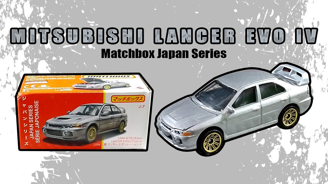 #301 Mitsubishi Lancer Evolution IV Matchbox Japan Series - YouTube