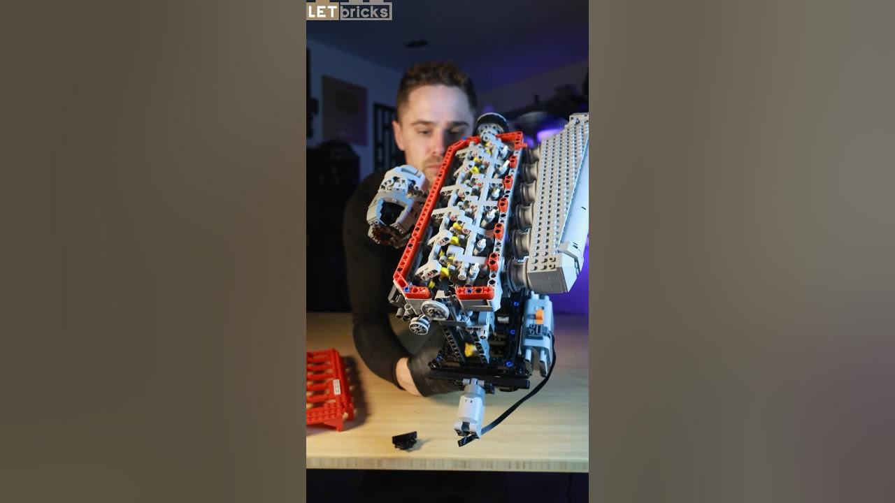 This MOC brick set engine really works, check out @letbricks_moc for ...