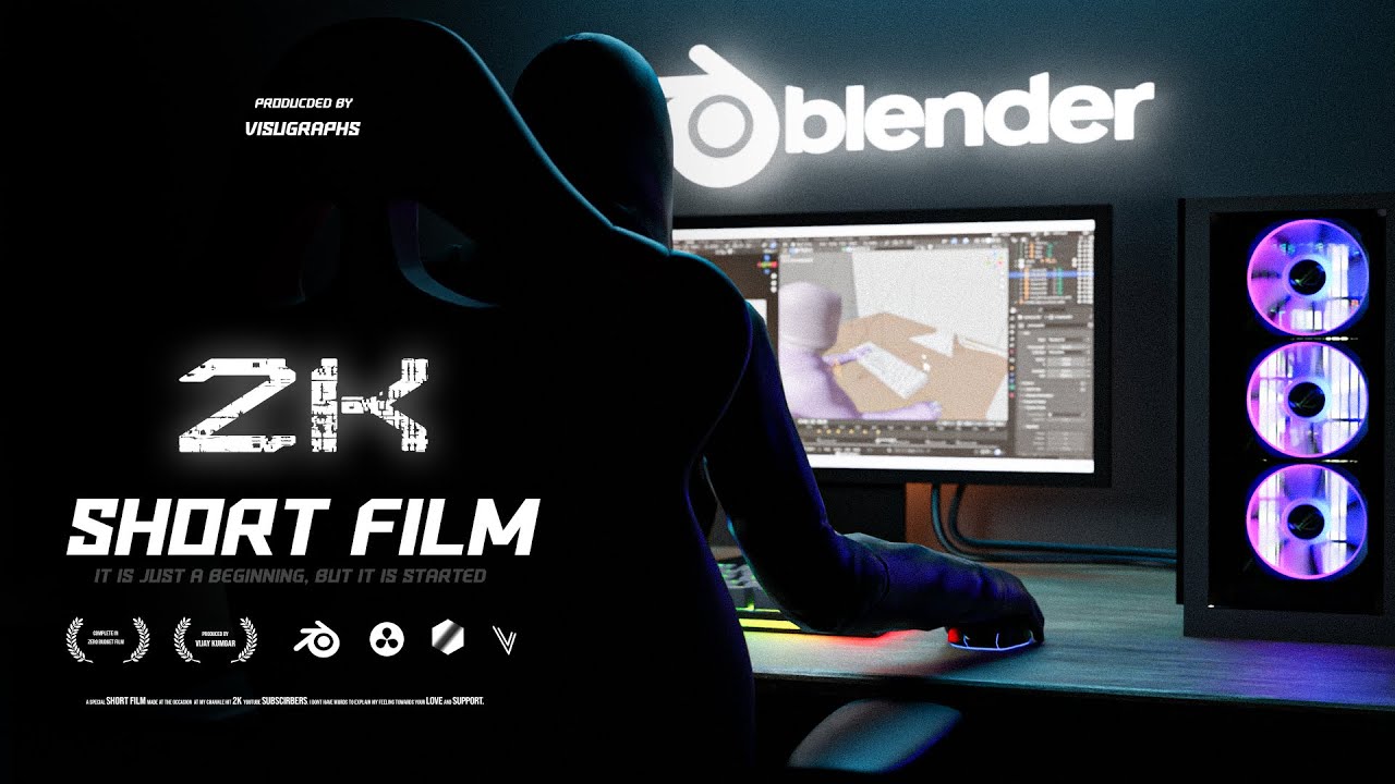 I made a Blender Animation short Film / Vijay kumhar - YouTube