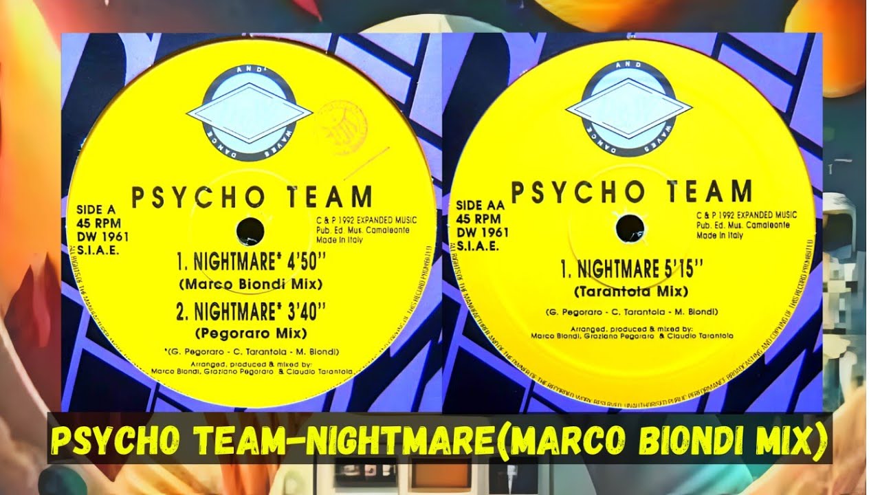 Psycho Team – Nightmare (Marco Biondi Mix) - YouTube
