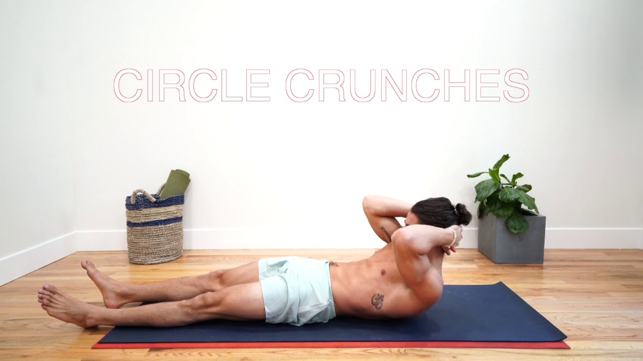 CIRCLE CRUNCHES - YouTube