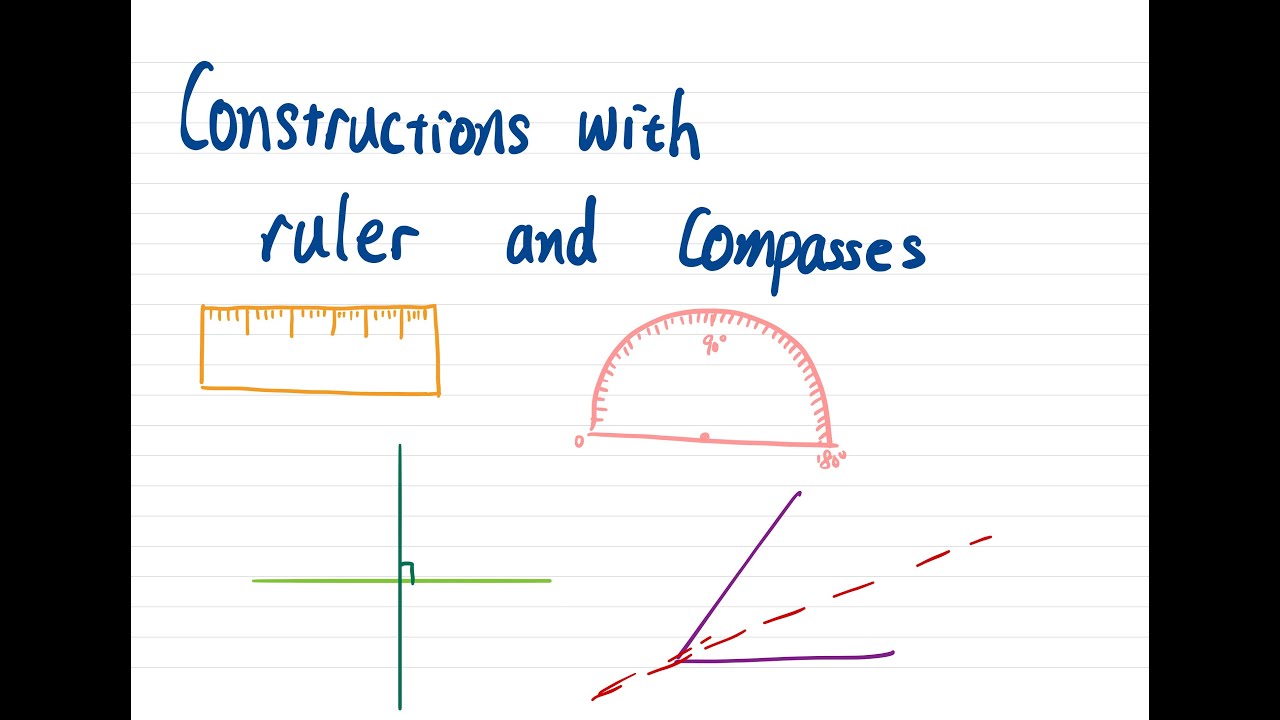 2F Circles and constructions with ruler and compasses Part 2 - YouTube
