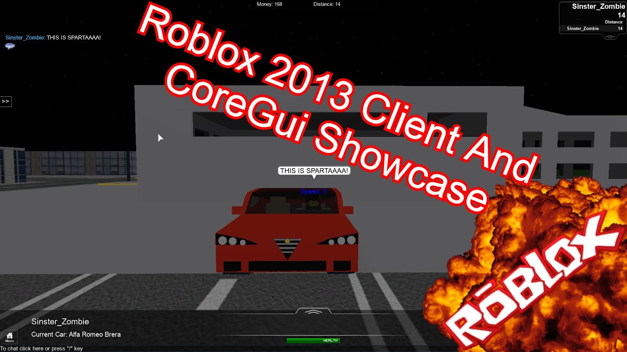 Roblox 2013 Client And CoreGui Showcase (Not Done) - YouTube