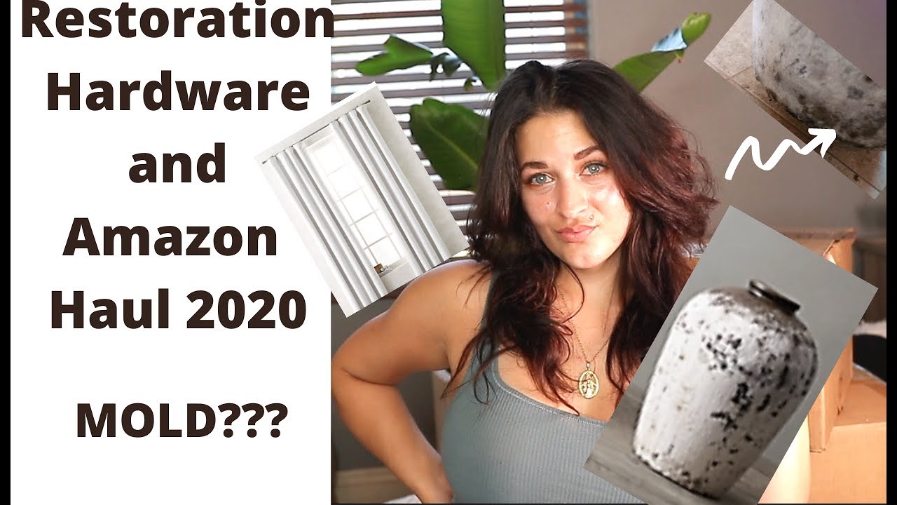 Restoration Hardware and Amazon Home Decor Haul 2020 | Damaged items ...