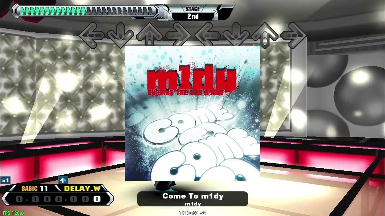 【LV11】DDR / Come To m1dy - BASIC DOUBLE with handclap - YouTube
