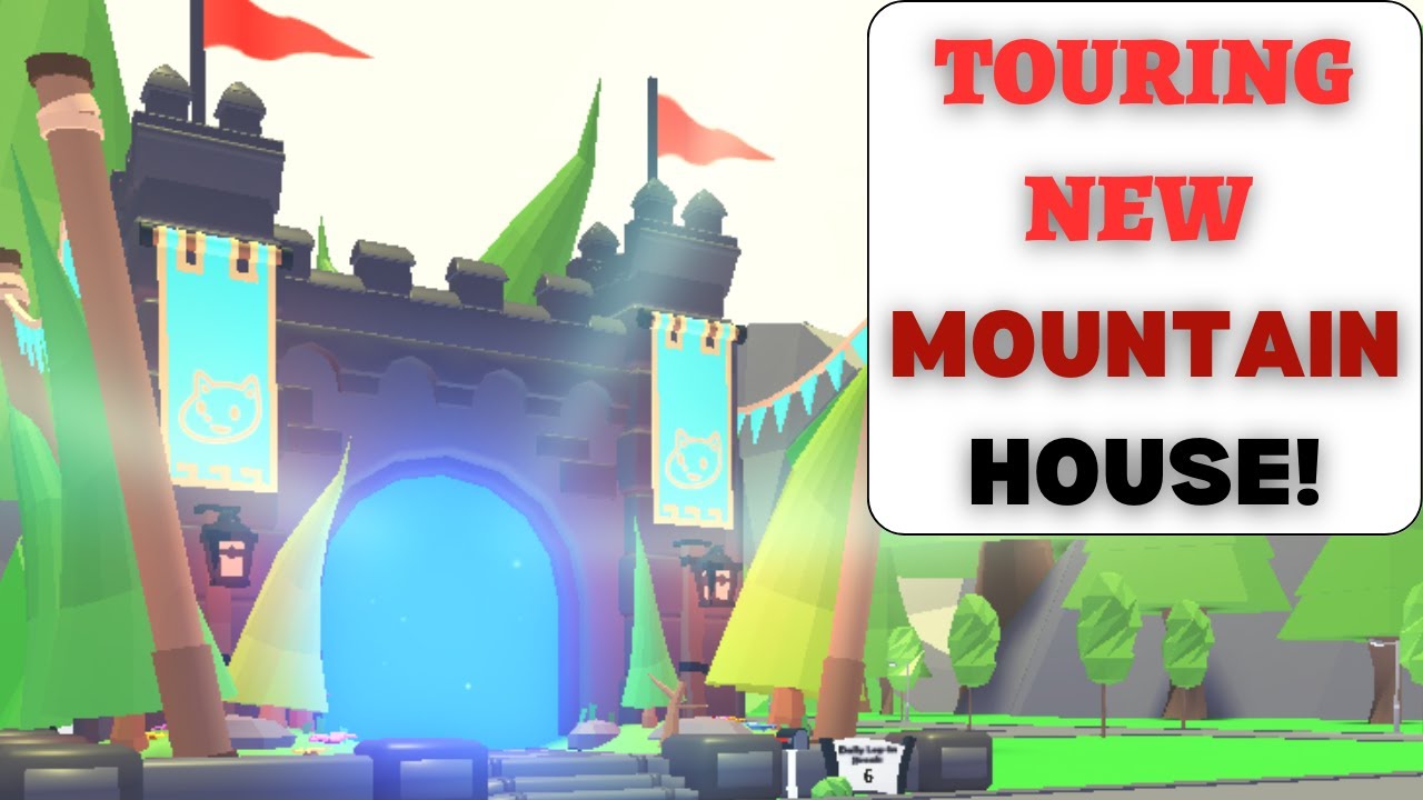 Touring The New Mountain House in Adopt Me! - YouTube