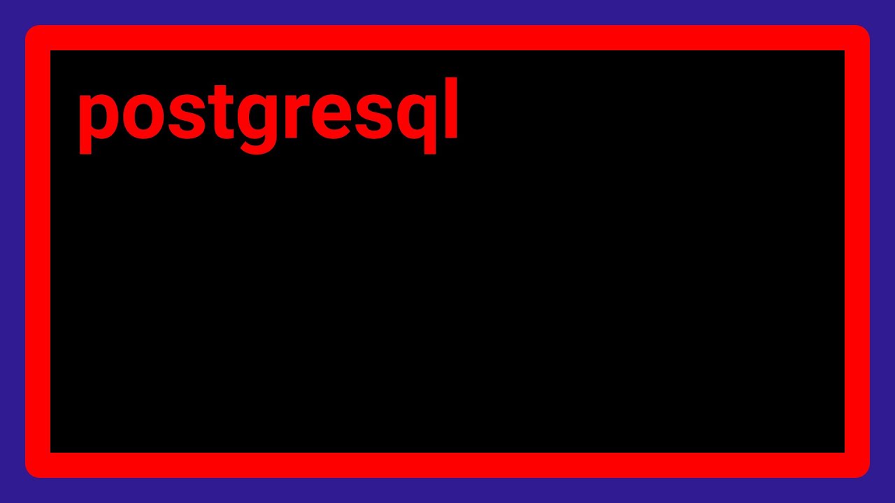 User Permissions For Creating Postgresql Db Youtube 4685