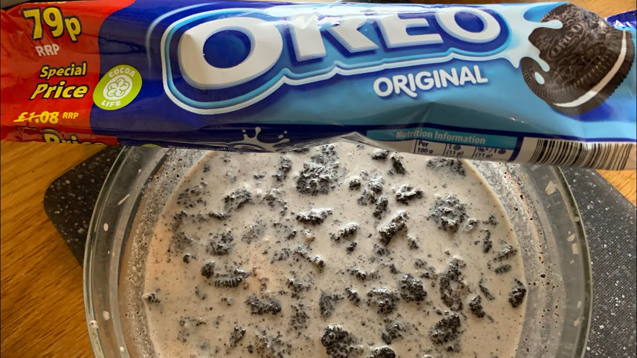 Oreo ice cream lollies. No mould no problem Made at home Simple and ...