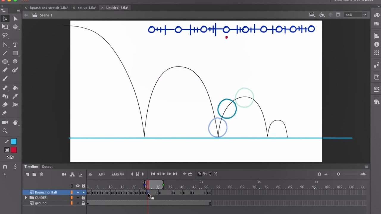 Bouncing Ball with Adobe Animate - YouTube