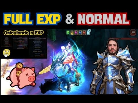 (MU ONLINE) A DIFERENÇA DE EXP É ABSURDA 😲 USANDO O ALL IN ONE / COMO ...