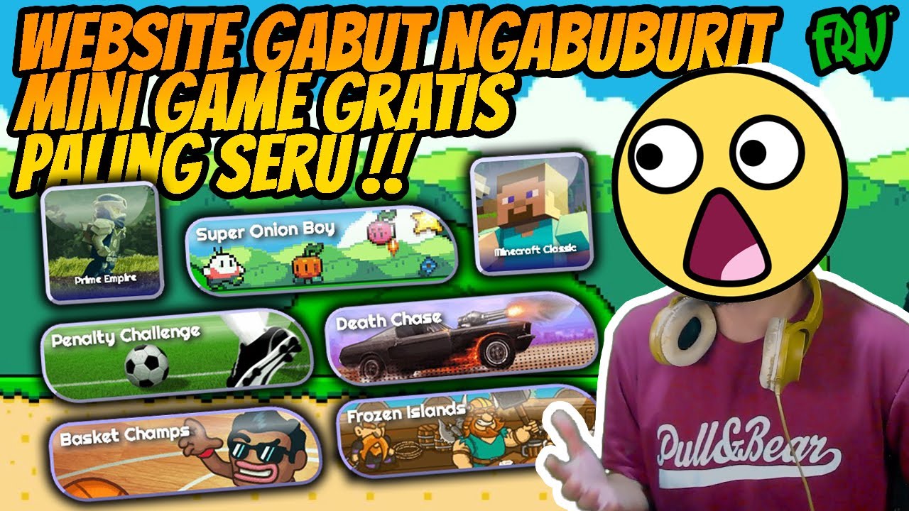 Website Game Gabut Gratis NGABUBURIT Paling Keren !! - YouTube