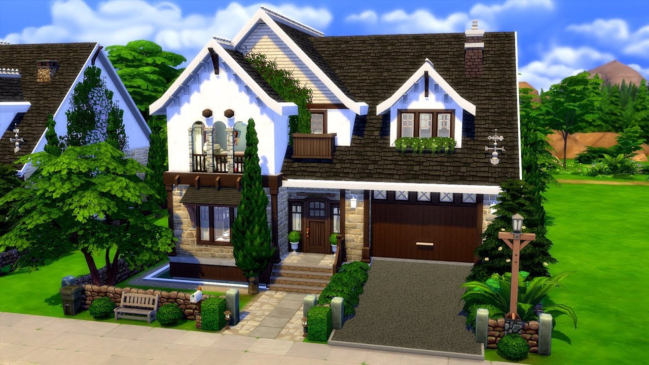 The Sims 4 || Speed Build || Maplewood Grove + Winner! - YouTube