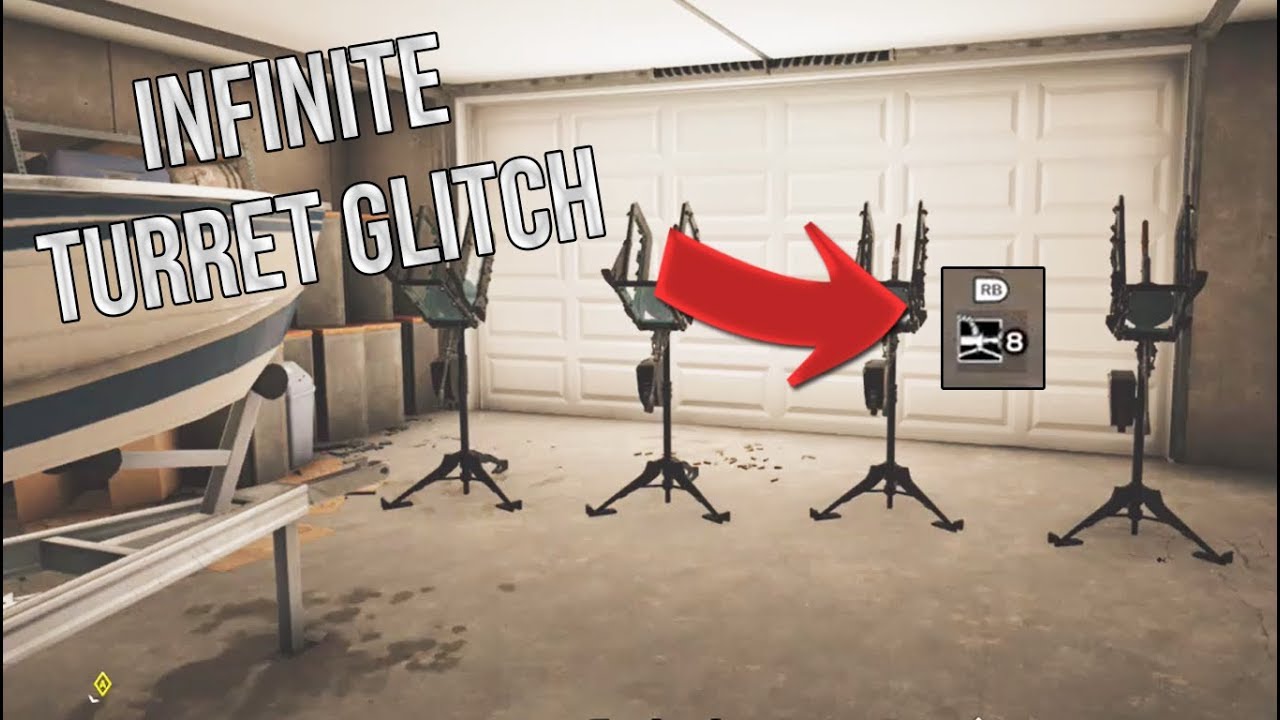 INFINITE Tachanka Turret Glitch! *WORKING* - Rainbow Six Siege - YouTube