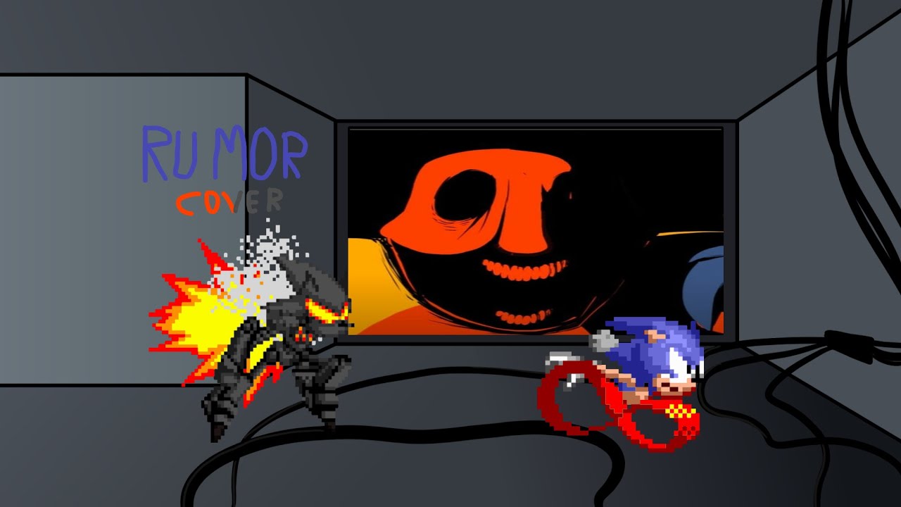 FNF cover. rumor but prey characters sing it - YouTube