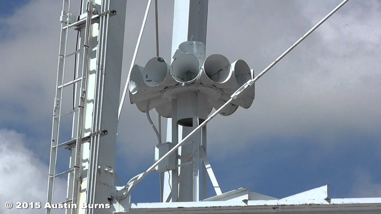 Lyons, Ohio STH-10 Siren test 8/7/15 - YouTube