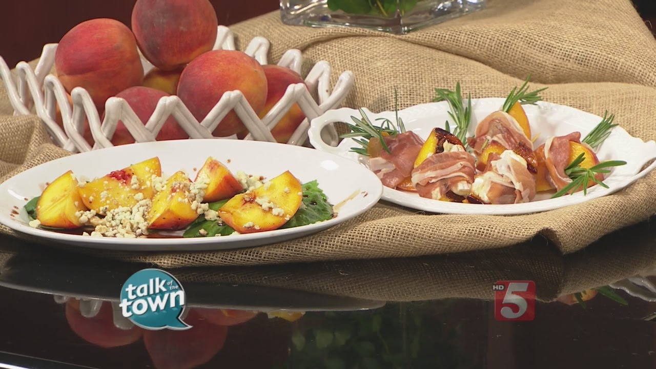 RECIPE # 5392 PEACH APPETIZERS - YouTube