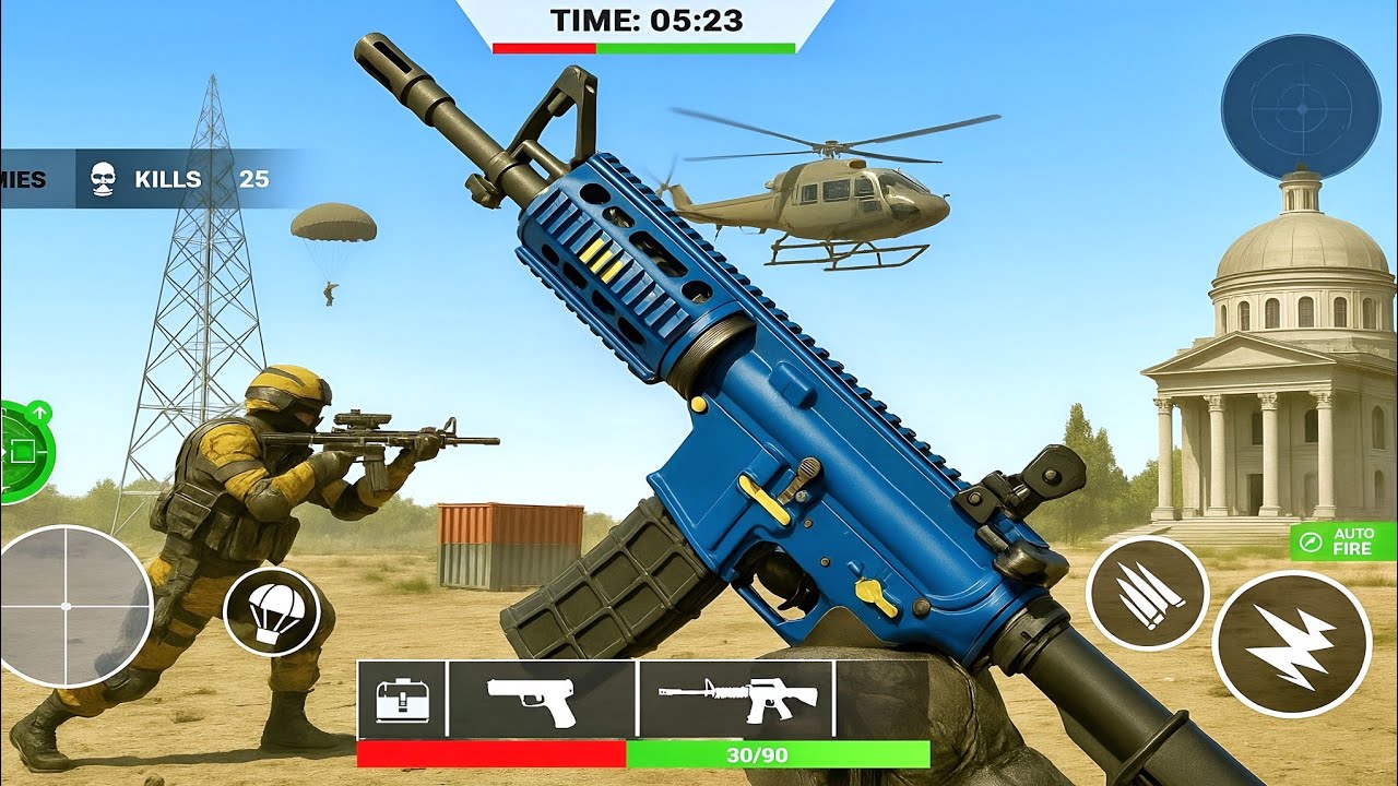 FPS Commando Strike Mission - Offline Gun Games - Android GamePlay ...