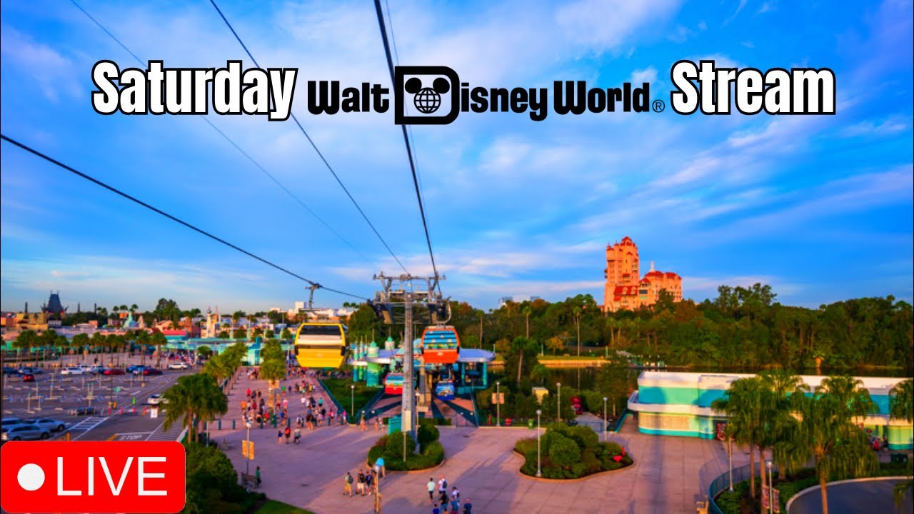 🔴LIVE: A Fun Saturday At Disney World | Walt Disney World Live Stream ...