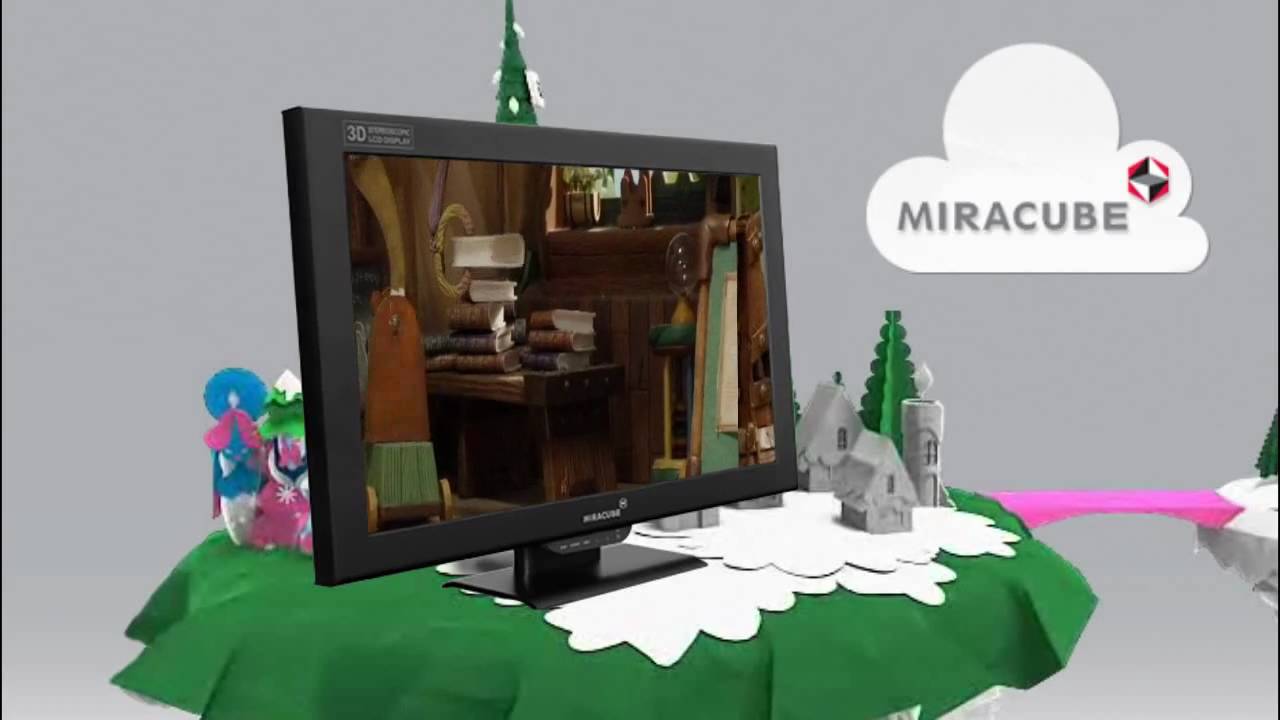 MIRACUBE 3D Monitor_Animation - YouTube