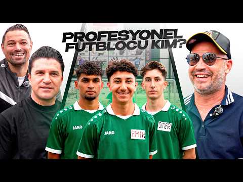 Former Footballers Spot the Real Pro! | FIND THE PRO TURKEY ⚽🔥
