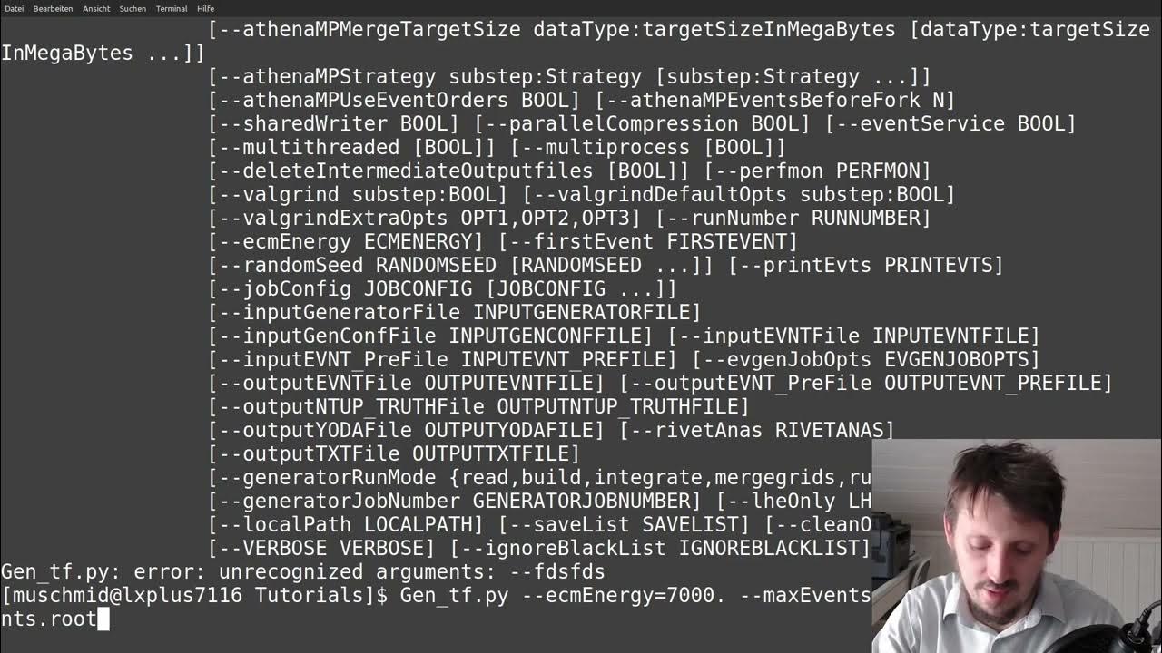 ATLAS Software Tutorial 1: Setup & Particle Generation - YouTube