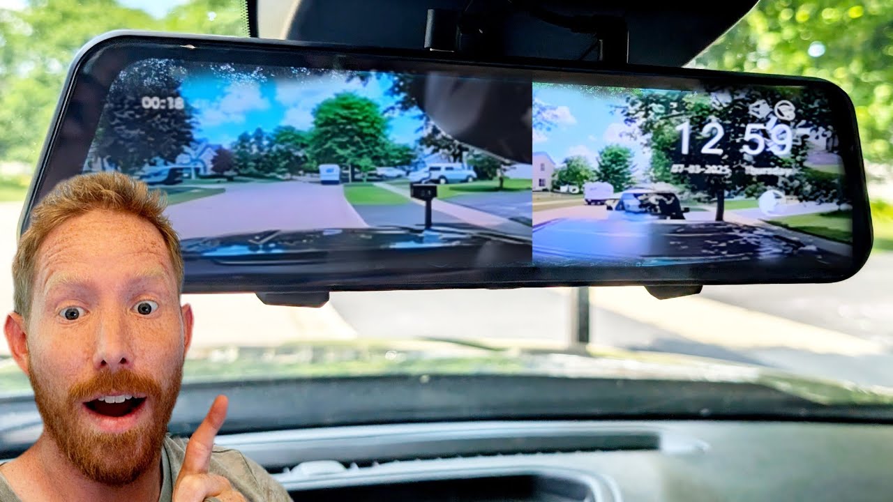 Test Wolfbox G900Pro 4k WiFi Touch Screen Mirror Dash & Back up Camera ...