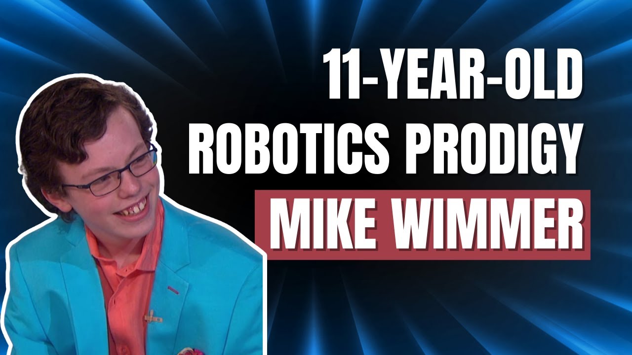 11-year-old robotics prodigy with Mike Wimmer - YouTube
