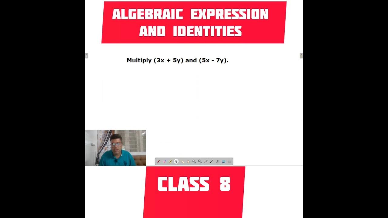 Multiplication Of Algebraic Expression Class8 Class8maths Algebra Algebra Ytshorts Cbse