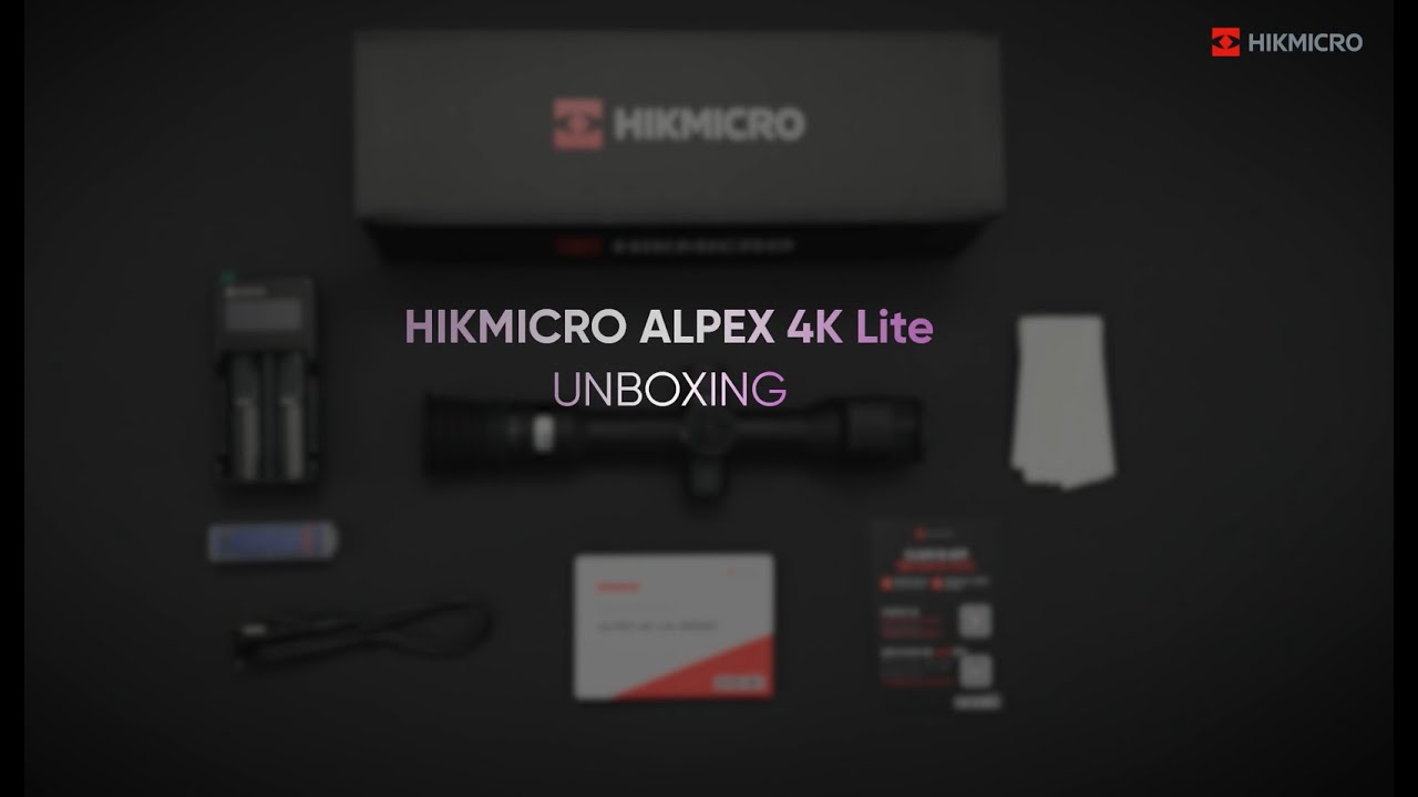 HIKMICRO ALPEX 4K Lite| Unboxing - YouTube