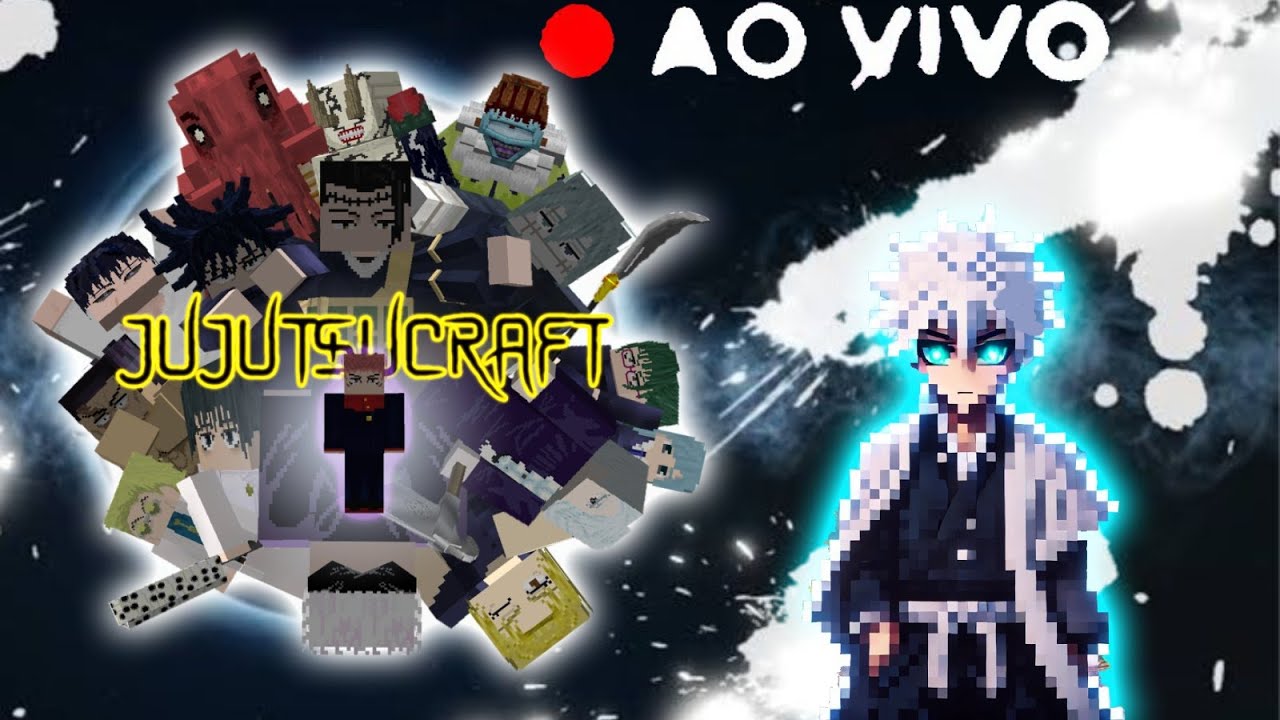 🔴LIVE DE JUJUTSU KAISEN MOD JUJUTSU CRAFT!! - YouTube