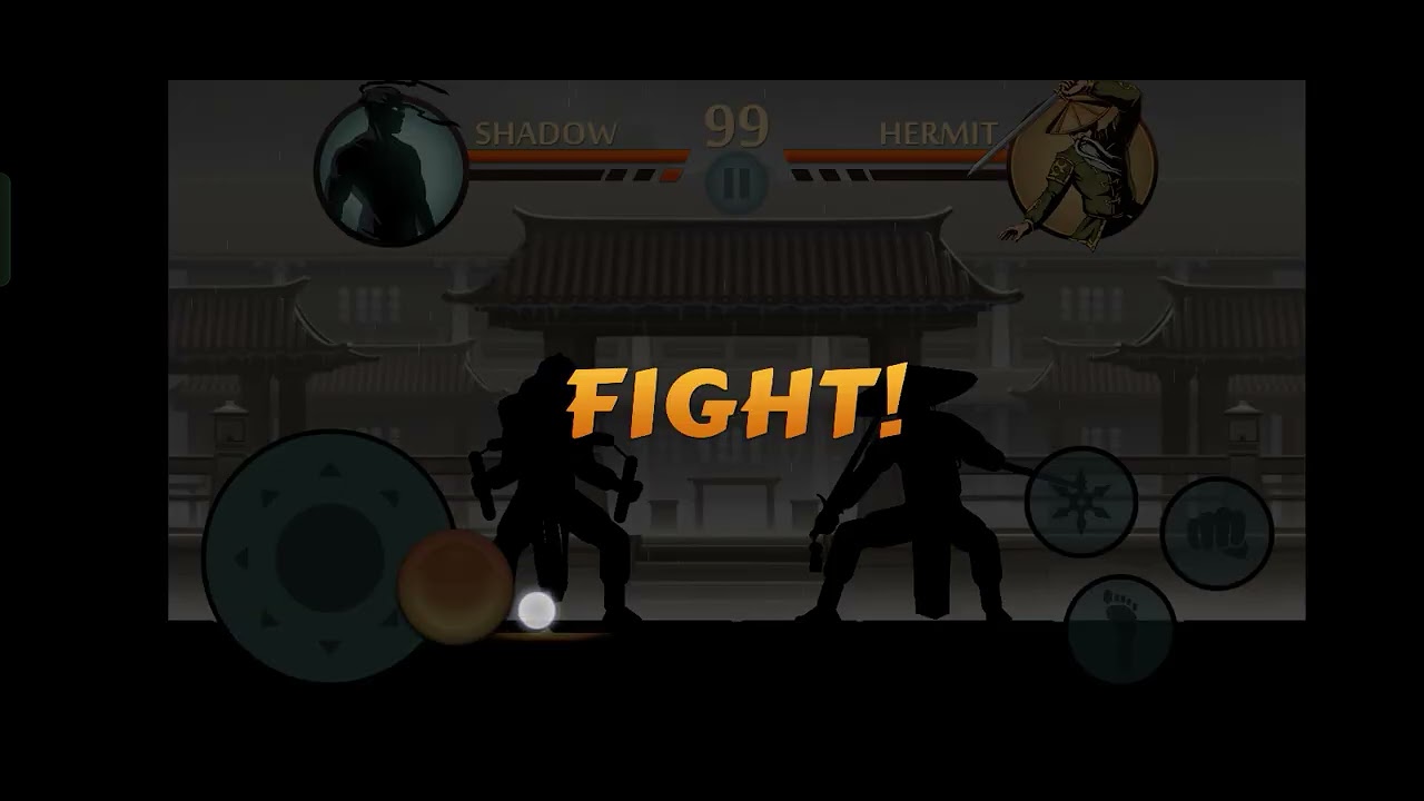 shadow fight almost win - YouTube