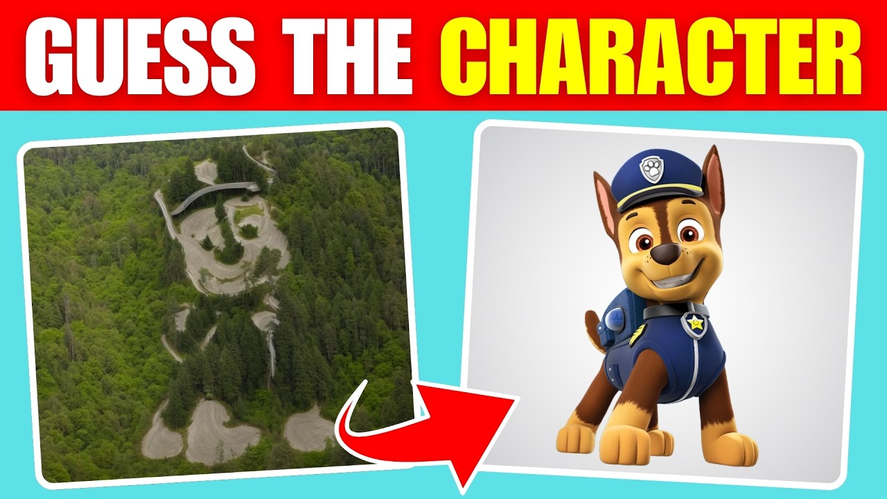 Guess the Paw Patrol Character by ILLUSION 👁️ Squint Your Eyes Chase ...