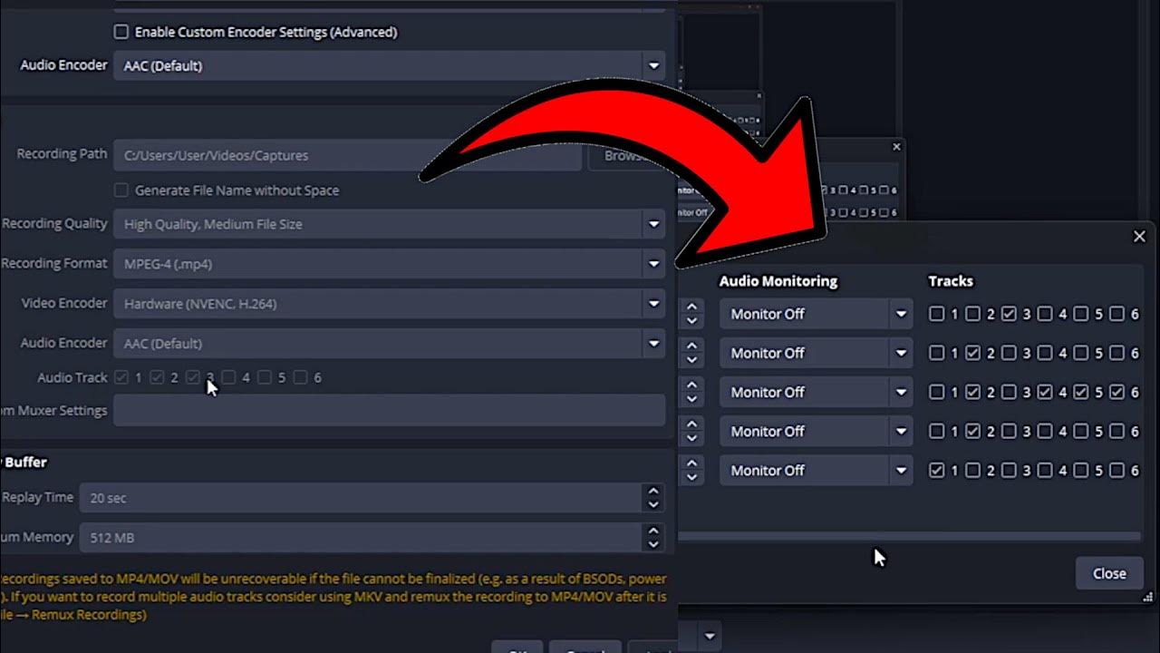 How To Have Obs Record Multiple Audio Tracks for Your Videos - YouTube
