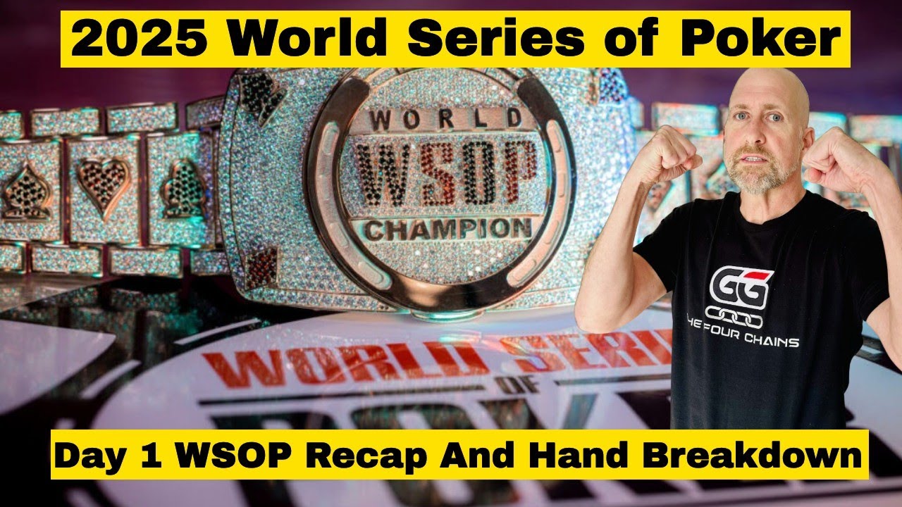 2025 World Series Of Poker - Main Event Day 1 WSOP Behind The Scenes ...