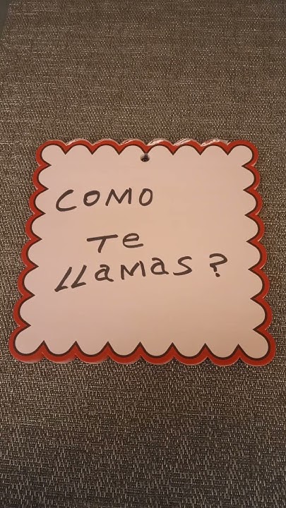 What is your name - Spanish translation - YouTube