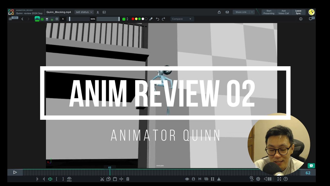 [Animation Review 02 ] Animator: Quinn | Blocking Phase - YouTube