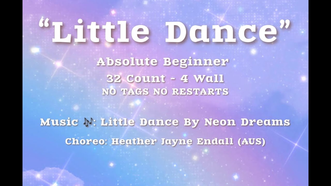 Little Dance Absolute Beginner Line Dance DEMO - YouTube