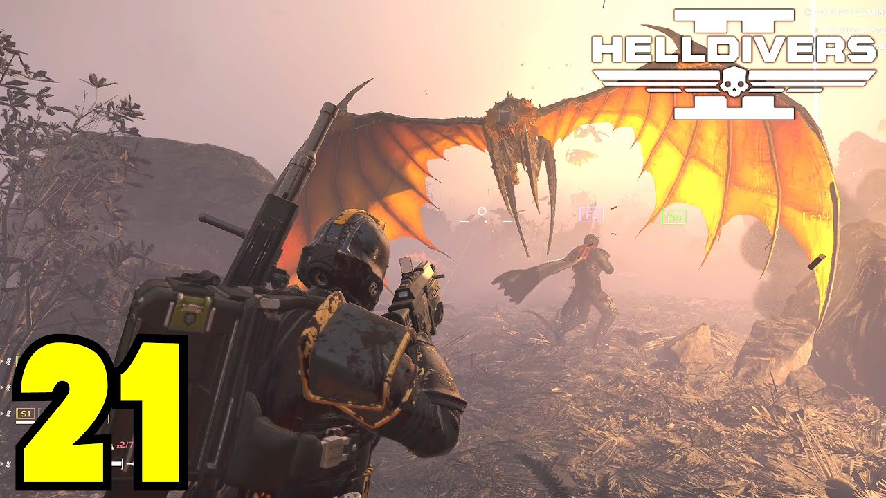 HELLDIVERS 2 FR #21 - Des Terminides volants Très CHIANTS ! - YouTube