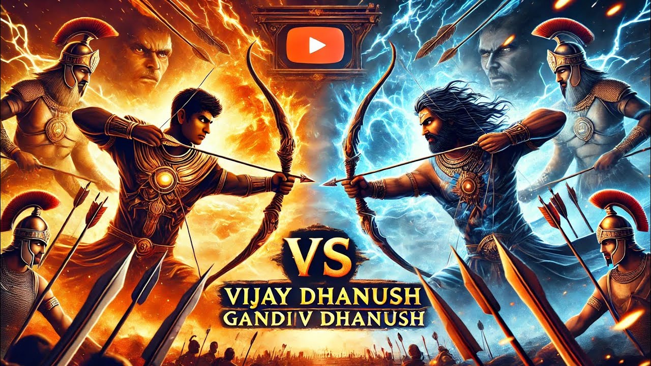 Vijay Dhanush vs Gandiv | कौन सा धनुष है सबसे शक्तिशाली? | Gapsa Talk ...