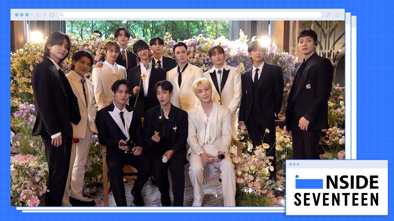 [LuckySEVENTEEN中字] [INSIDE SEVENTEEN] ‘April shower’ Live Clip BEHIND ...