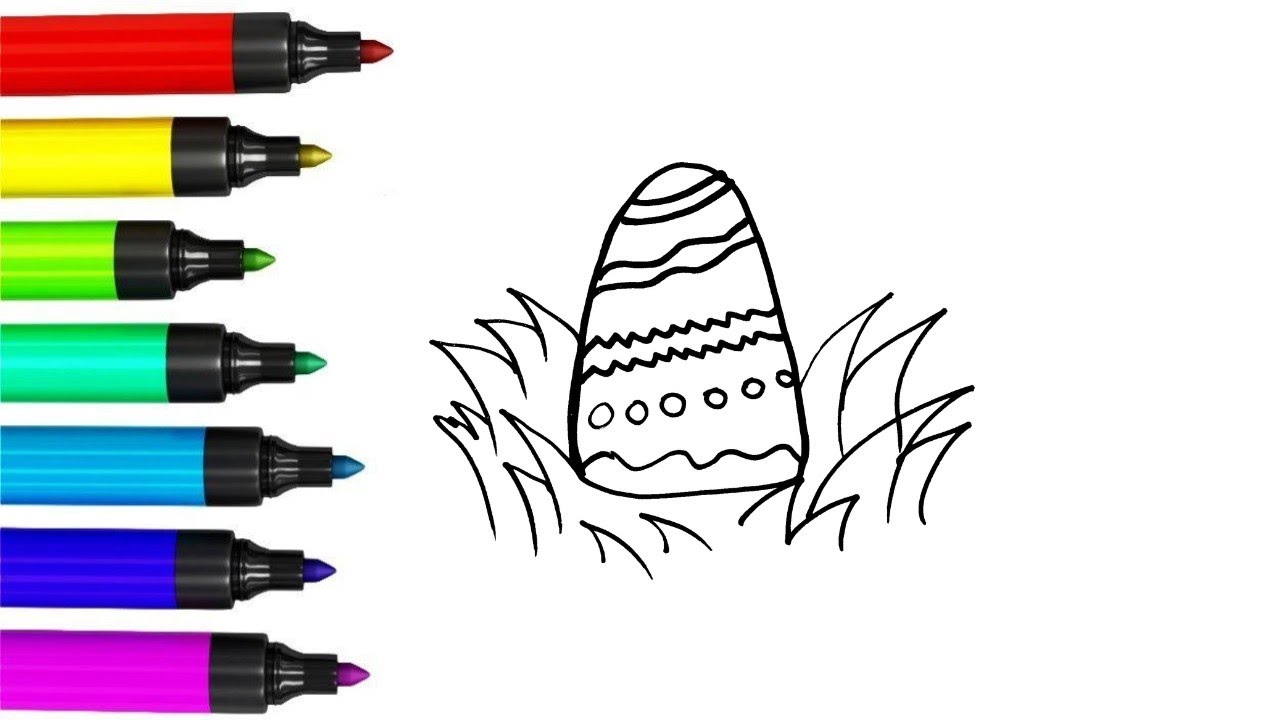 HOW TO DRAW AN EGG STEP BY STEP |EGG DRAWING EASY |CUTE THINGS DRAWINGS ...