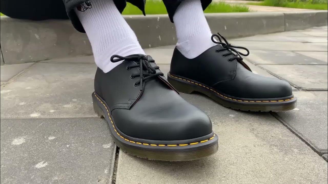 Туфли Dr. Martens 1461 — Black Nappa | MARTENS - YouTube